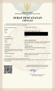 Program Komputer SEDAP mendapatkan Hak Cipta – Geolab Indonesia